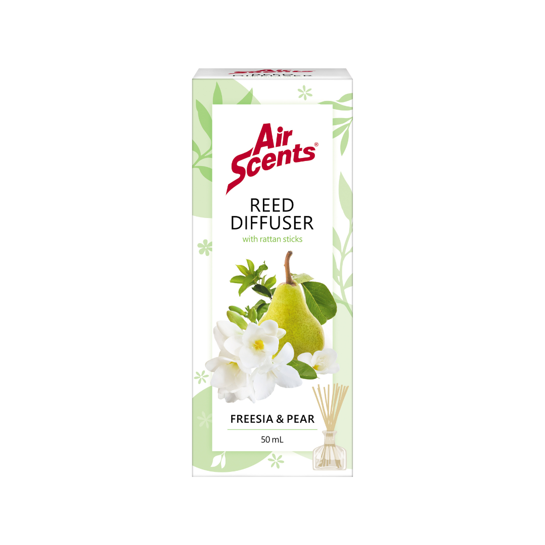 Air Scents Reed Diffusers 50ml - Freesia & Pear – SHOP SHIELD (PTY) LTD