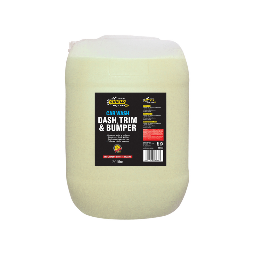 Shield Express Car Wash - Dash, Trim, & Bumper 20lt – SHOP SHIELD (PTY) LTD