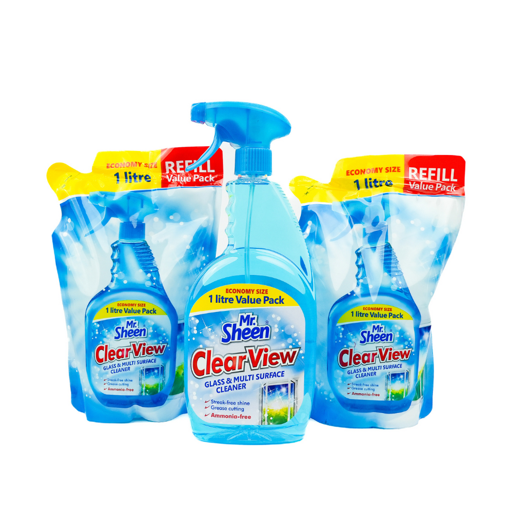 Mr Sheen ClearView Window Cleaner Bundle – SHOP SHIELD (PTY) LTD